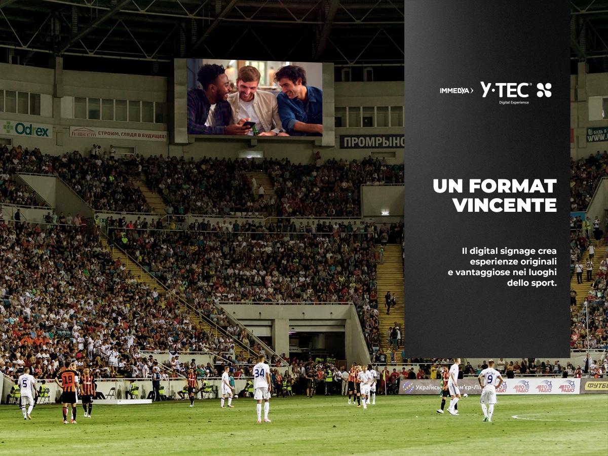 LEDwall per lo sport: tutto un altro gioco - YTEC